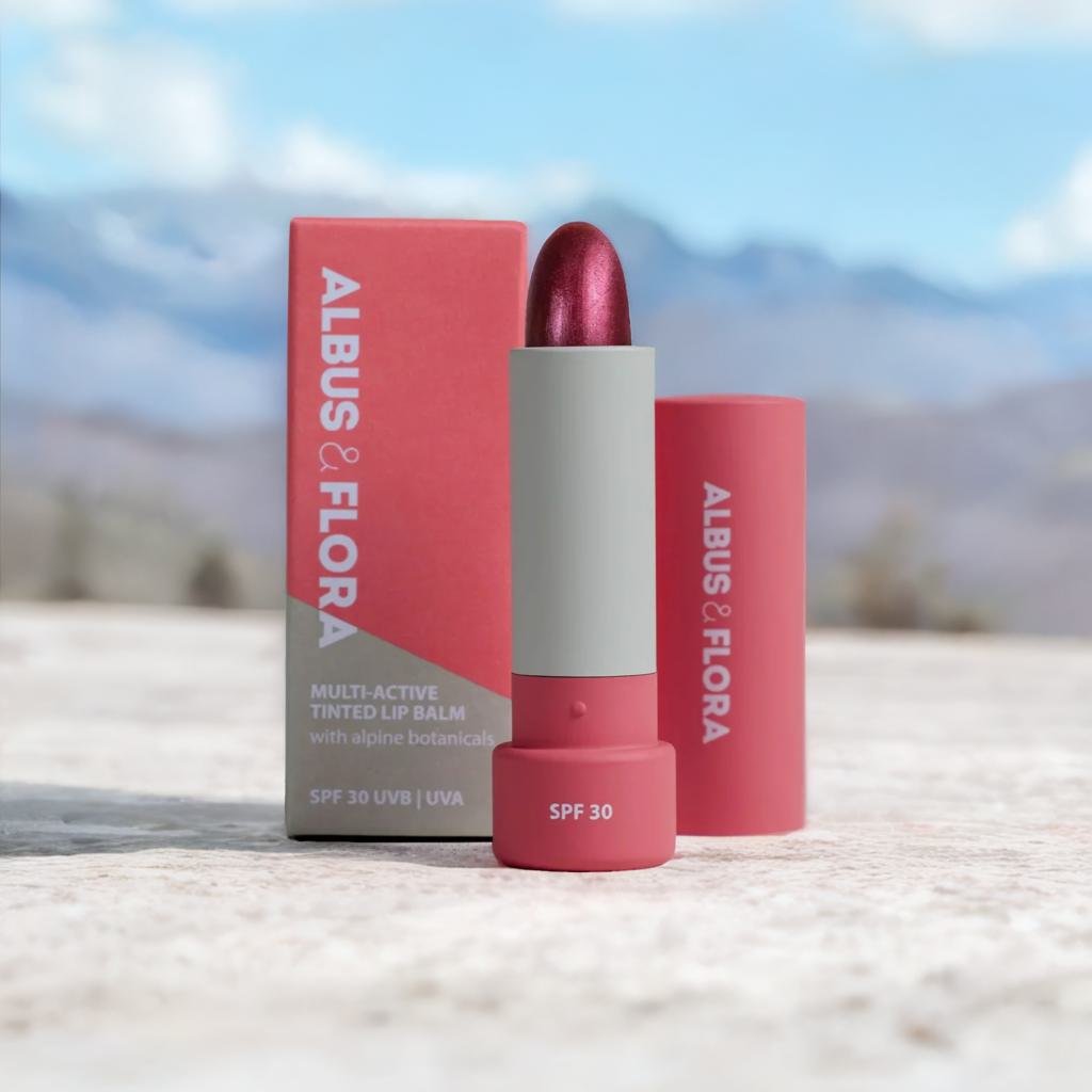 Albus & Flora Lip Balm in Sheer Flora | Winternational
