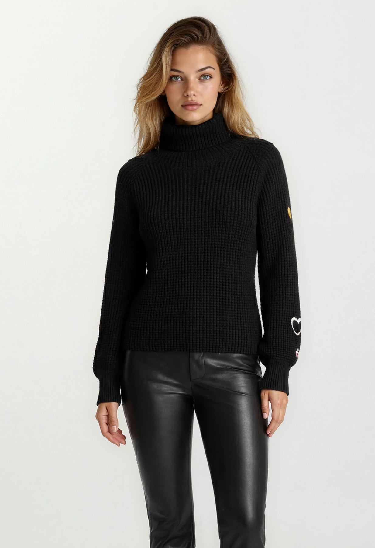 Duvillard Stars 2 Jumper in Black | Luxury Women’s Ski Jumper for ...